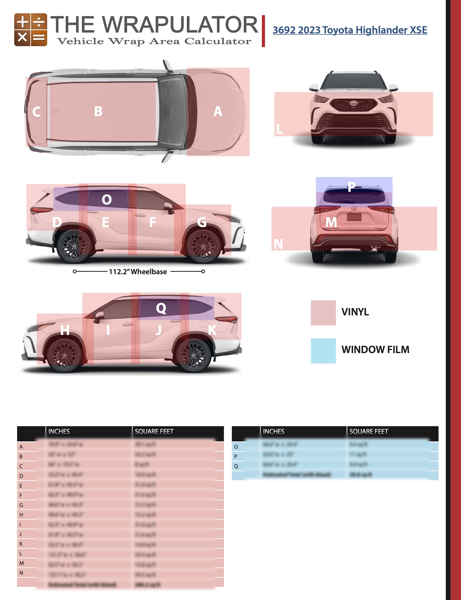 2023 Toyota Highlander XSE 3692 PDF