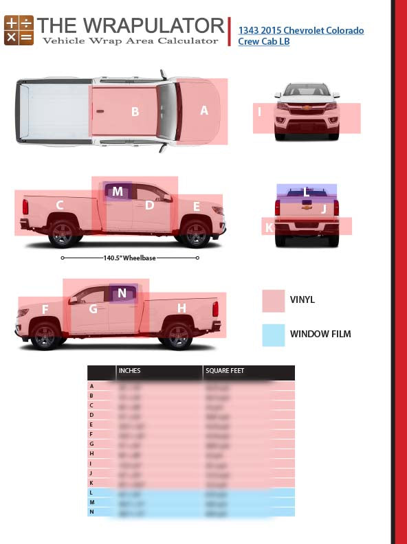 chevy colorado crew cab dimensions