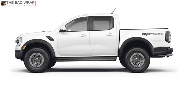 2024 Ford Ranger Raptor Crew Cab Short Bed 3742 – BadWrap
