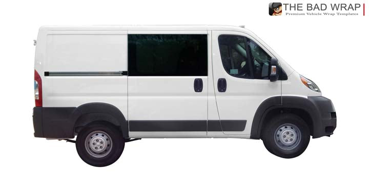 2017 RAM ProMaster Low Roof 118" WB 1853 – BadWrap