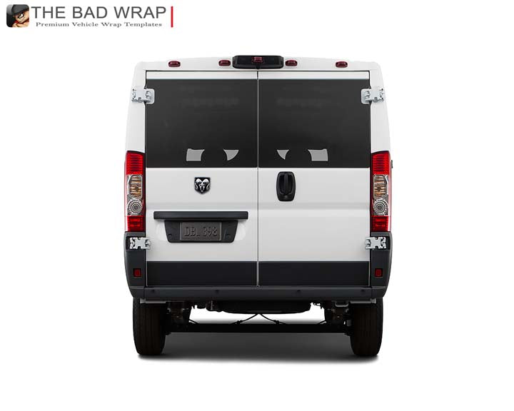 2017 RAM ProMaster Low Roof 118" WB 1853 – BadWrap