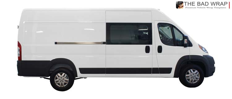 2014 RAM ProMaster 3500 Extended High Roof 159" WB 1854 – BadWrap