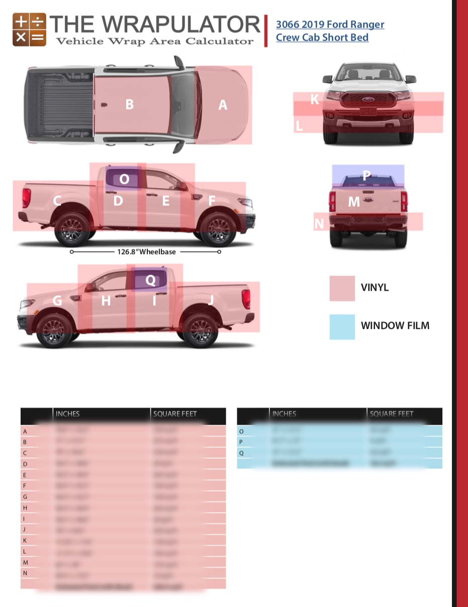 2019 Ford Ranger XL Crew Cab Short Bed 3066 PDF