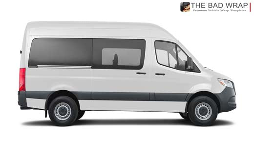 2019 Mercedes-Benz Sprinter 2500 High-Roof 144" WB Wagon 3083 – BadWrap