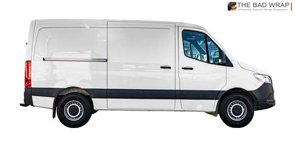 2019 Mercedes-Benz Sprinter 2500 Low Roof 144" WB 3211 – BadWrap