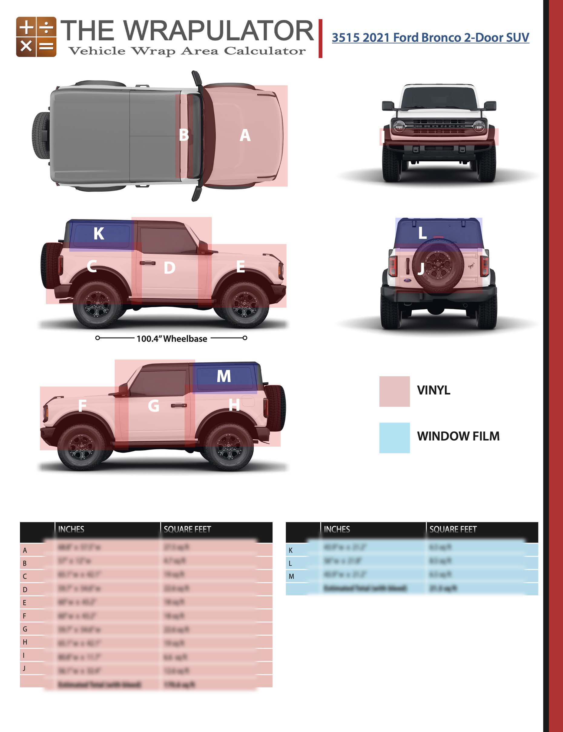 2021 Ford Bronco Base 2-Door Hardtop 3515 PDF
