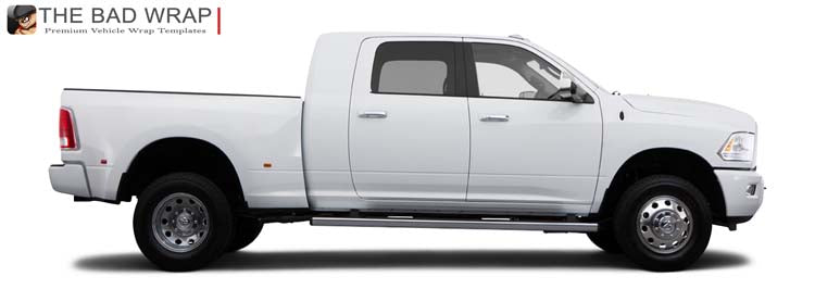 2014 Ram 3500 Laramie Limited Mega Cab Short Bed Dually 1080 – BadWrap