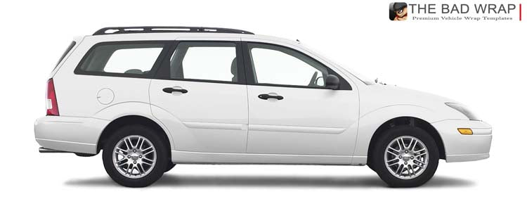 2003 Ford Focus SE Wagon 1625 – BadWrap