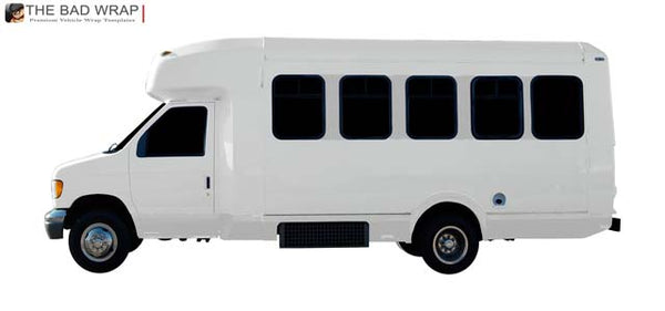 1997 Ford E450 Cutaway Passenger Shuttle Bus 393